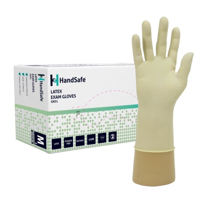 HandSafe GN31 Chlorinated Disposable Latex Gloves