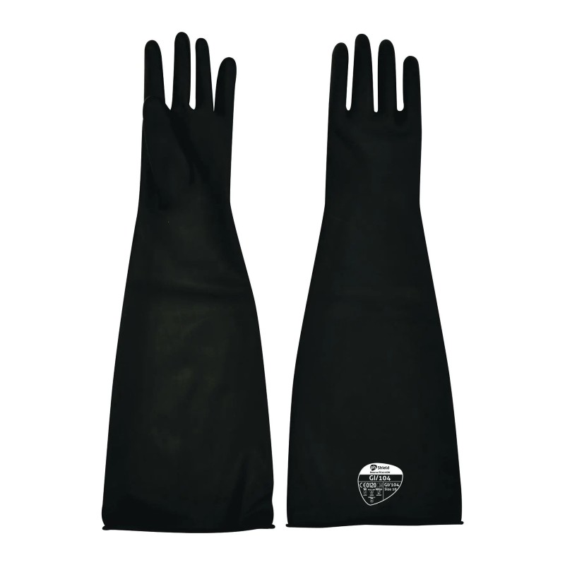 Shield GI/104 Heavy-Duty Industrial Rubber Gauntlets