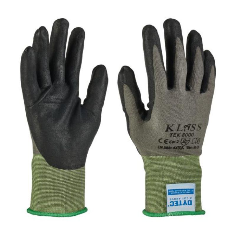 KLASS TEK 8000 Level C Cut-Resistant Work Gloves