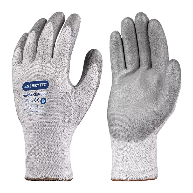 Skytec Ninja Silver+ Resistant Work Gloves