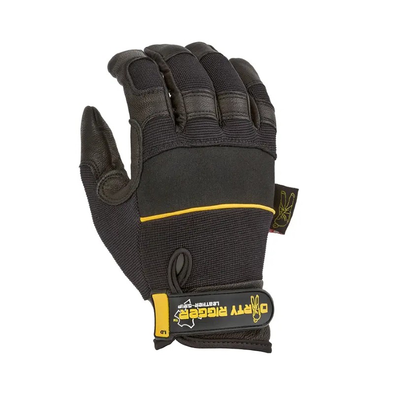 Dirty Rigger DTY-LGRIP Leather Full Finger Rigger Gloves