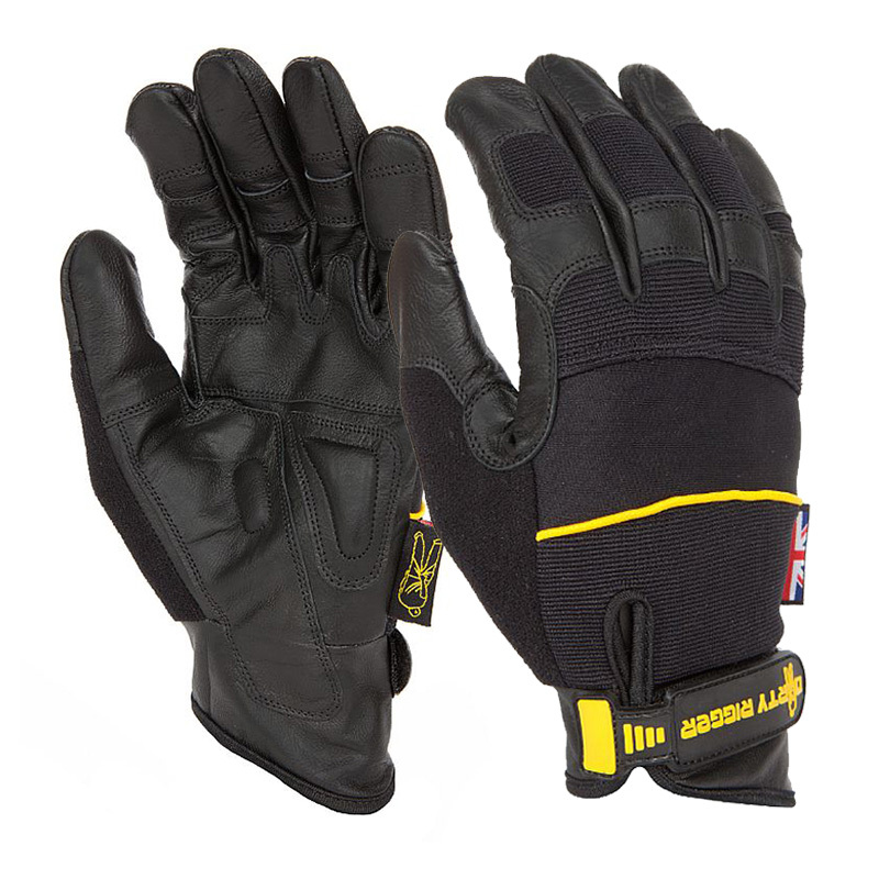 Dirty Rigger DTY-LGRIP Leather Full Finger Rigger Gloves