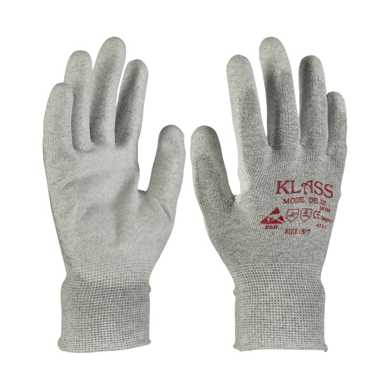 KLASS Del 320 Static-Resistant PU-Coated Work Gloves