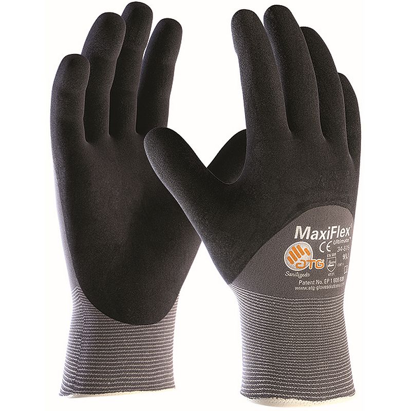 MaxiFlex Ultimate 3/4 Coated Seamless 34-875 Gloves MaxiFlex Ultimate 3/4 Coated Seamless 34-875 Gloves
