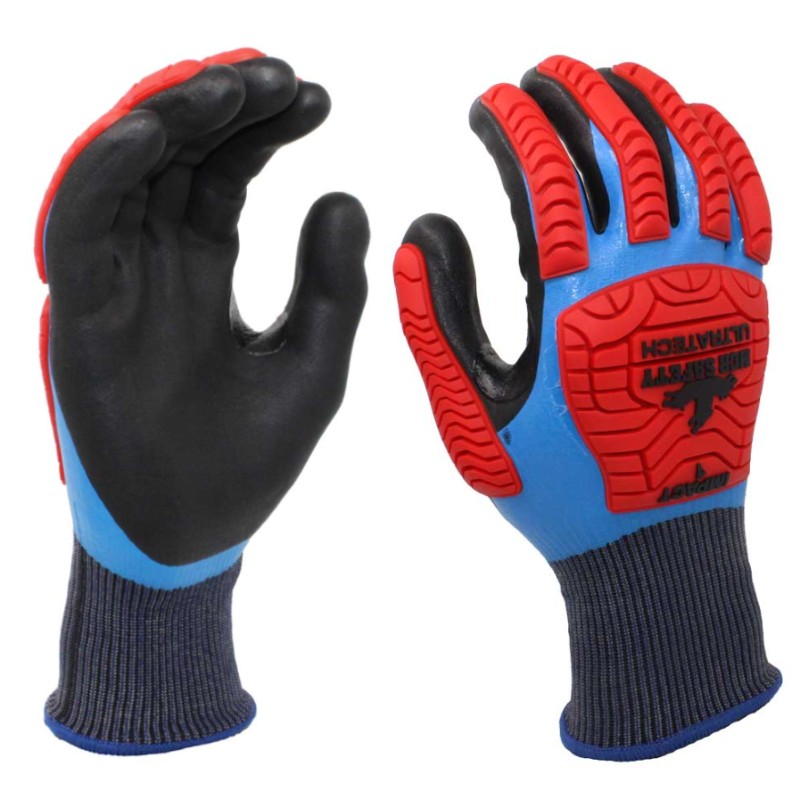 MCR Safety Graphene Cut- and Impact Nitrile-Coated Gloves