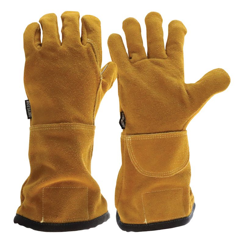 ROSTAING RIPDEXG Cut-Resistant F Leather Razor-Wire Gloves