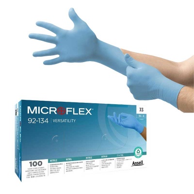 Ansell Microflex Versatility Nitrile Medical Gloves